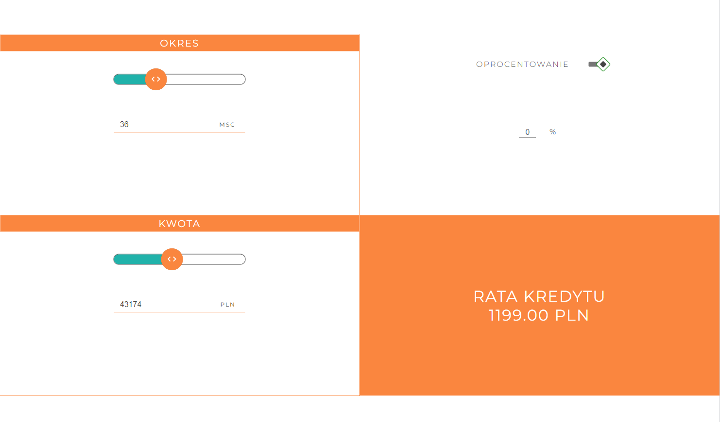 GitHub - Szadziu/CreditCalculator