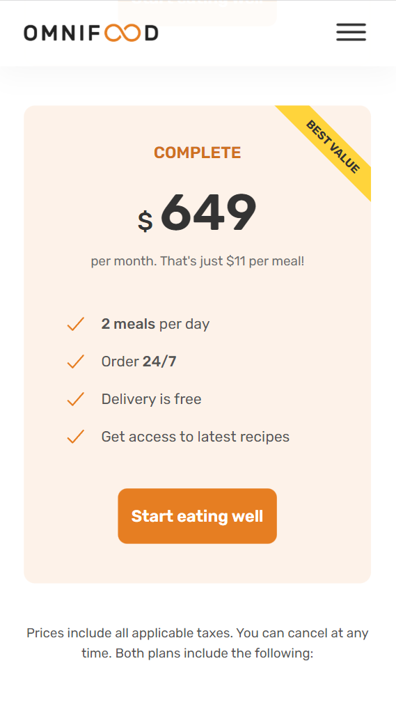 GitHub - Szadziu/Omnifood_Layout_Page