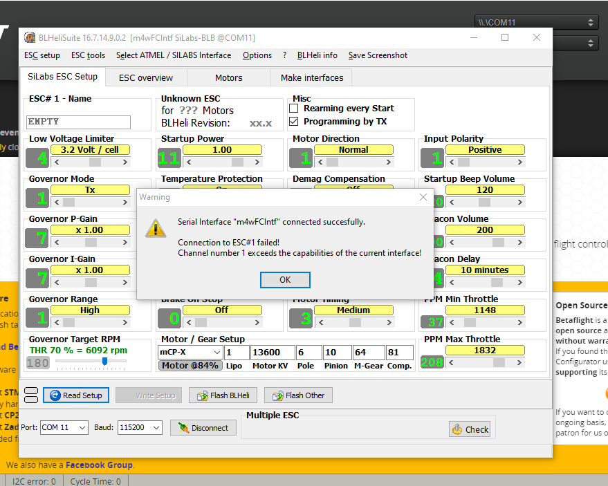 Blhelis Pass Through Not Working With Goku Gn 405s 20a Aio Mpu6000 · Issue 11782 