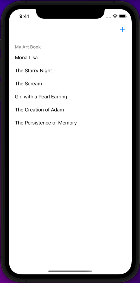 GitHub - yigitkarakurt/ArtBookProject-Swift: Basic Art Book Project in Swift