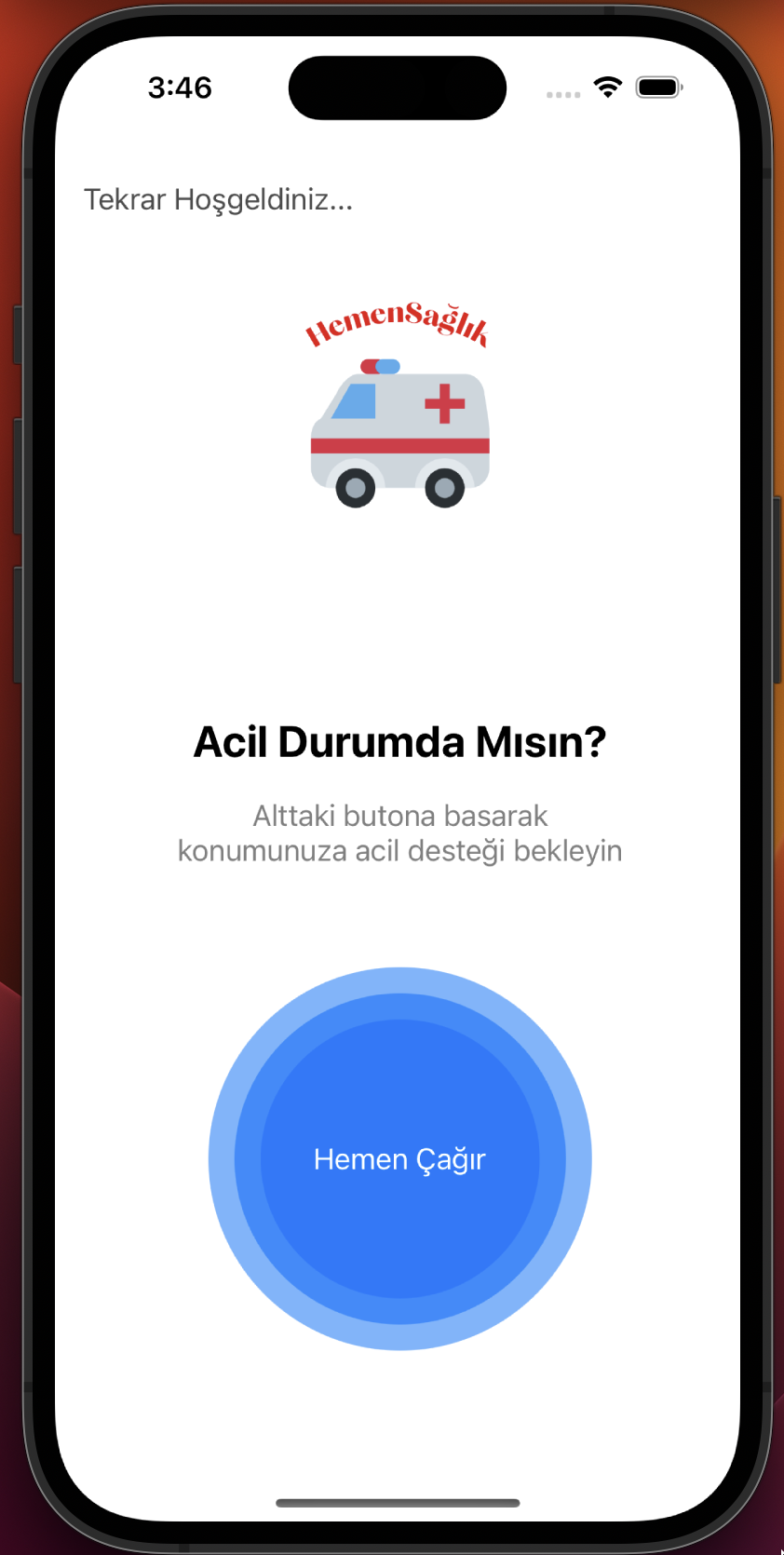 GitHub - yigitkarakurt/hemenSaglik: An application that allows you to call an ambulance to your ...