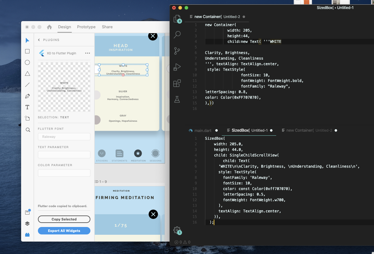 SingleChildScrollView inside of the SizedBox For Text? · Issue #15 · AdobeXD/xd-to-flutter ...