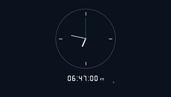 GitHub - KishkindGhildial/vanilla-js-clock