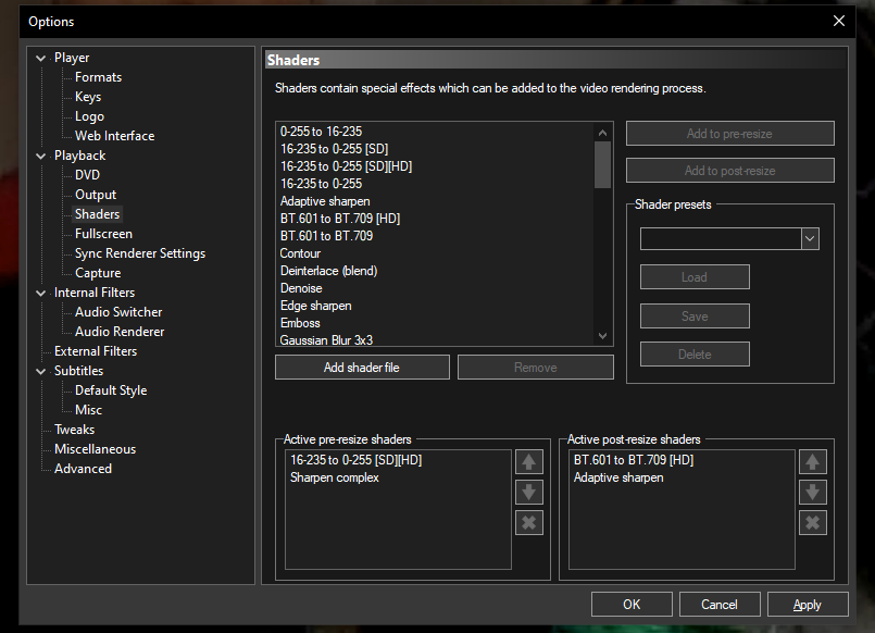 Black bar issue on 1200p desktop resolution · Issue #2223 · clsid2/mpc-hc · GitHub