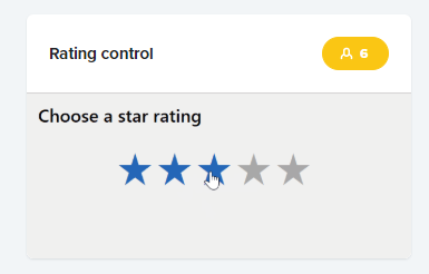 WebChat rating star feedback interactive UI · Issue #2770 · microsoft/BotFramework-WebChat · GitHub