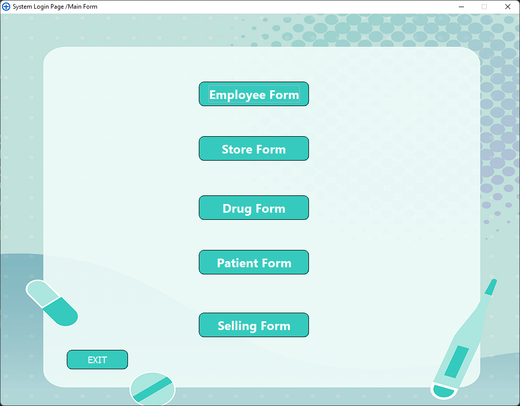 GitHub - alitahoon/Pharmacy-Management-Project-With-Java: A desktop ...