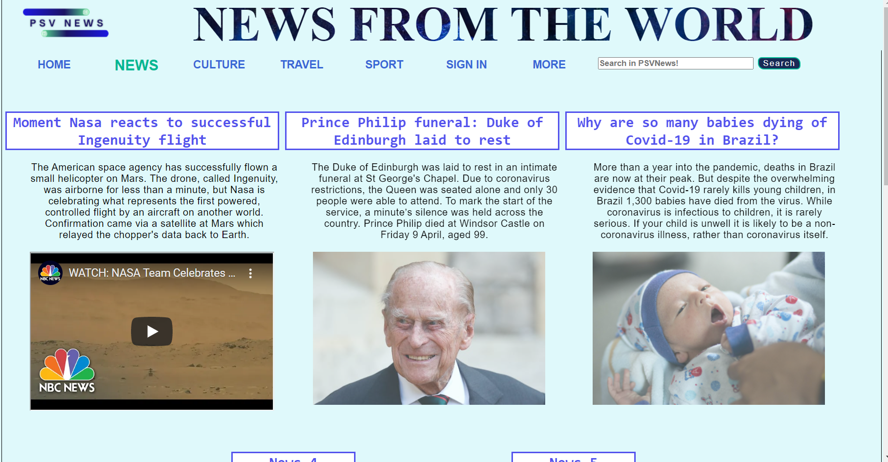 GitHub - pelinvarol/news-website