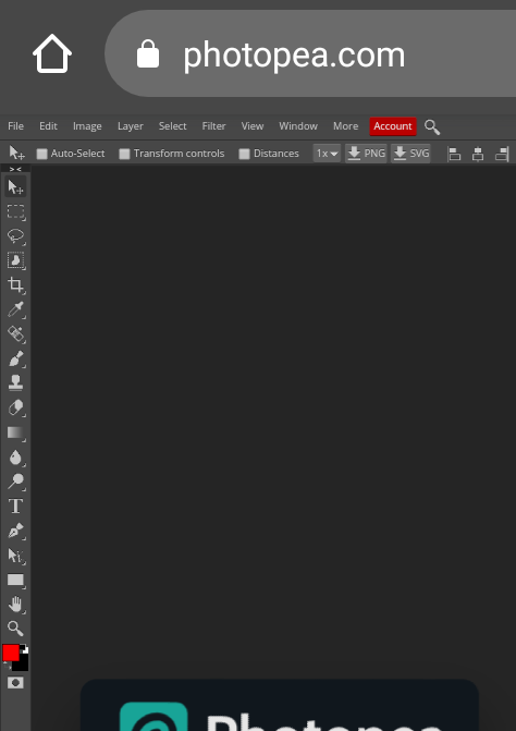 Tools disappearing/not visible · Issue #2722 · photopea/photopea · GitHub