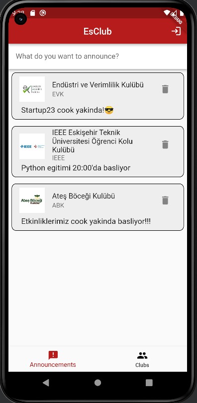 GitHub - emregunbak/esclub-mobile-app: Mobile app for student clubs.