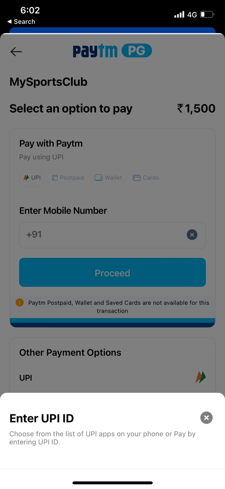 Upi Payment Is Not Working On Ios When Paytm App Is Not Installed On Phone · Issue 27 · Paytm