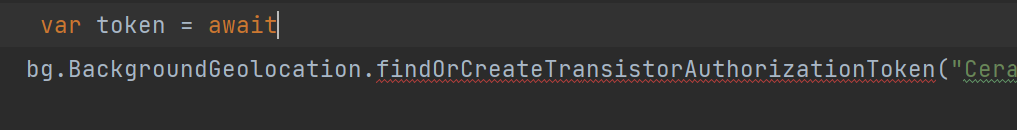 The background service does not accurately fetch the user's location and sometimes jumps too far ...