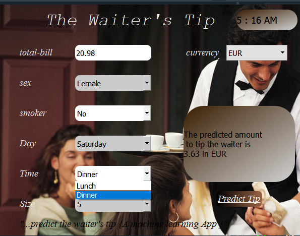 GitHub - Amart85/A-MachineLearning-App: A ml GUI that predicts a waiter ...