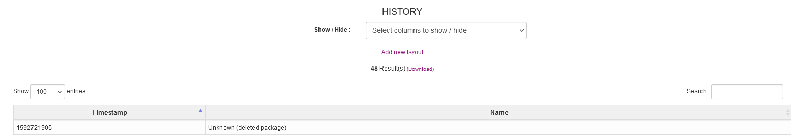 [BUG] deleted packages cleanup doesn't work · Issue #1533 · OCSInventory-NG/OCSInventory ...