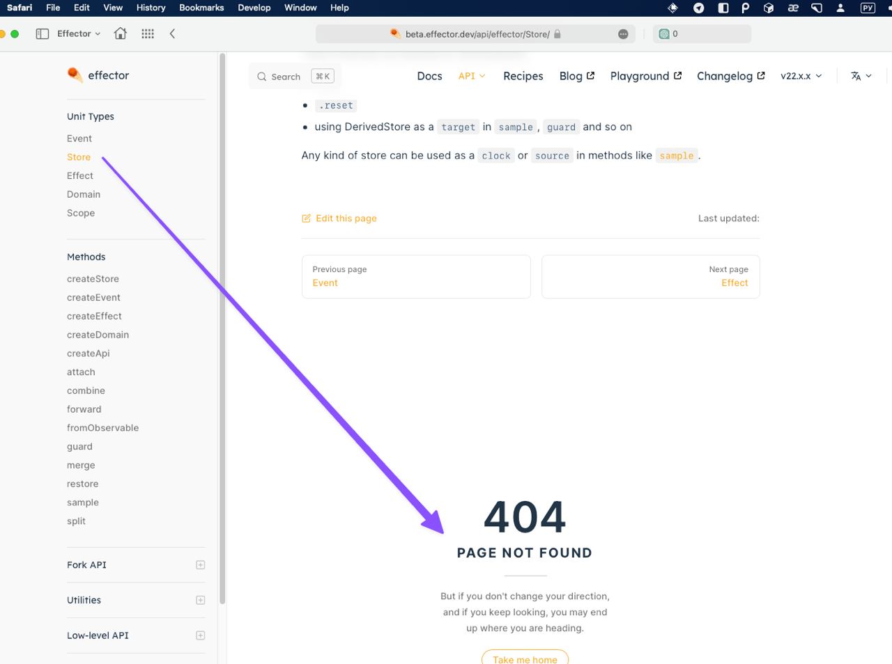 Bugs in safari displaying documentation · Issue #860 · effector/effector · GitHub