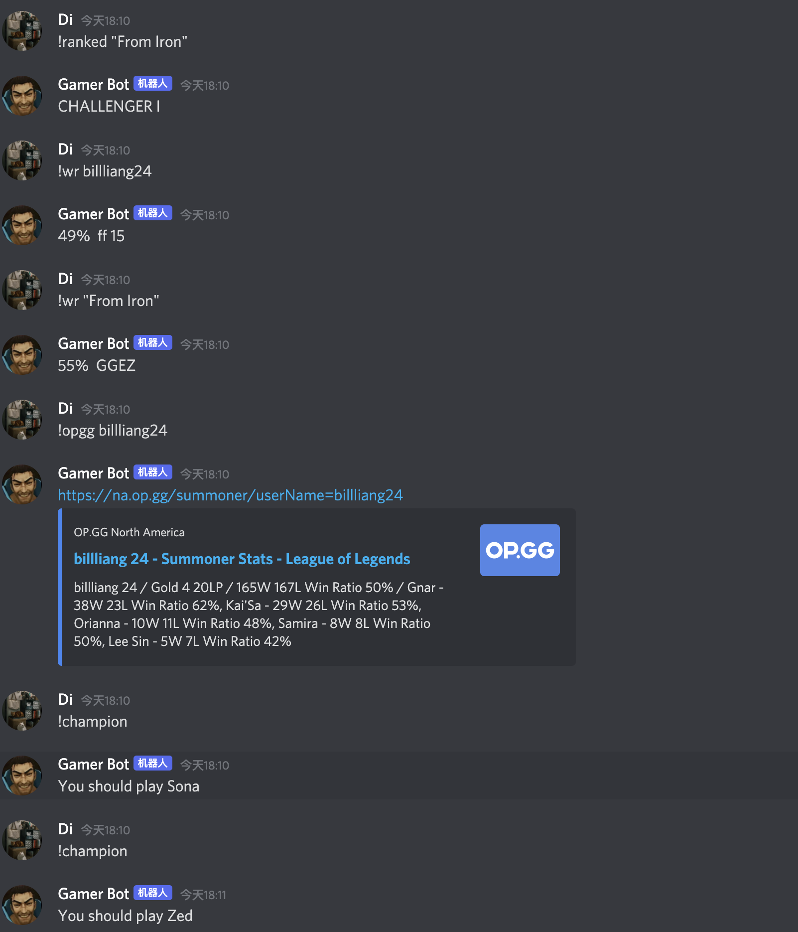 GitHub - diliang4/gamerbot
