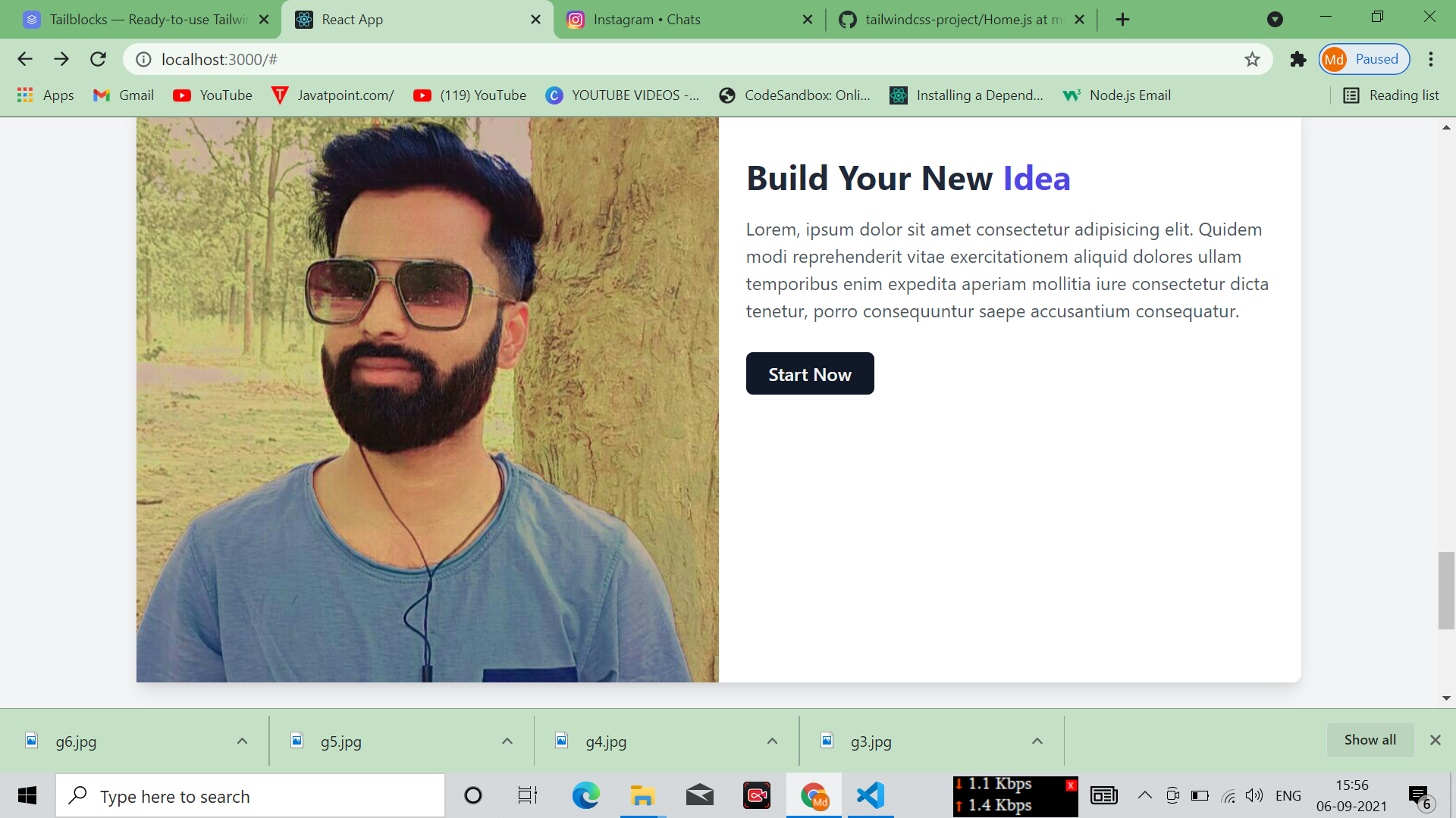 GitHub - mdnizaam/tailwindcss-project