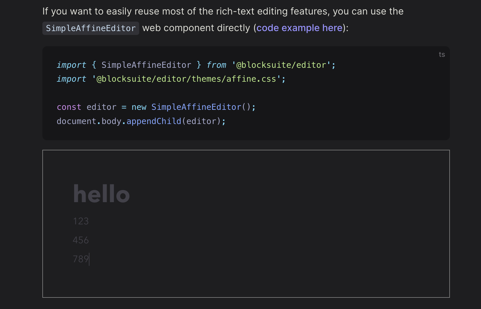 Missing drag handle on embedded page · Issue #1850 · toeverything/blocksuite · GitHub
