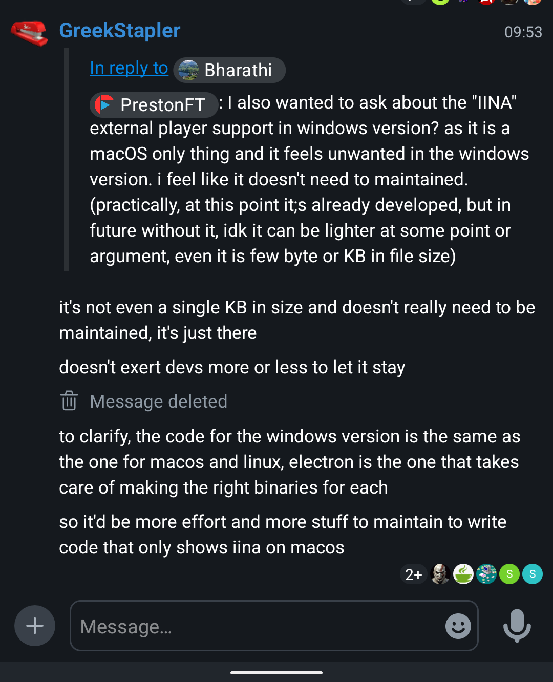 Removal of IINA external player support in Windows version · Issue #1977 · FreeTubeApp/FreeTube ...