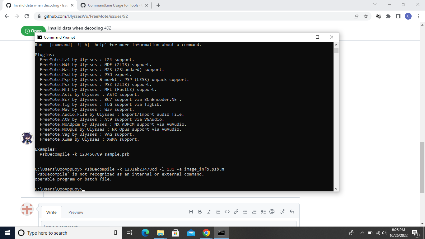 Invalid data when decoding · Issue #92 · UlyssesWu/FreeMote · GitHub