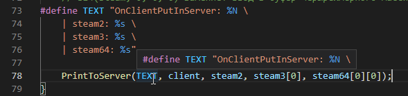 #define description · Issue #212 · Sarrus1/sourcepawn-studio · GitHub