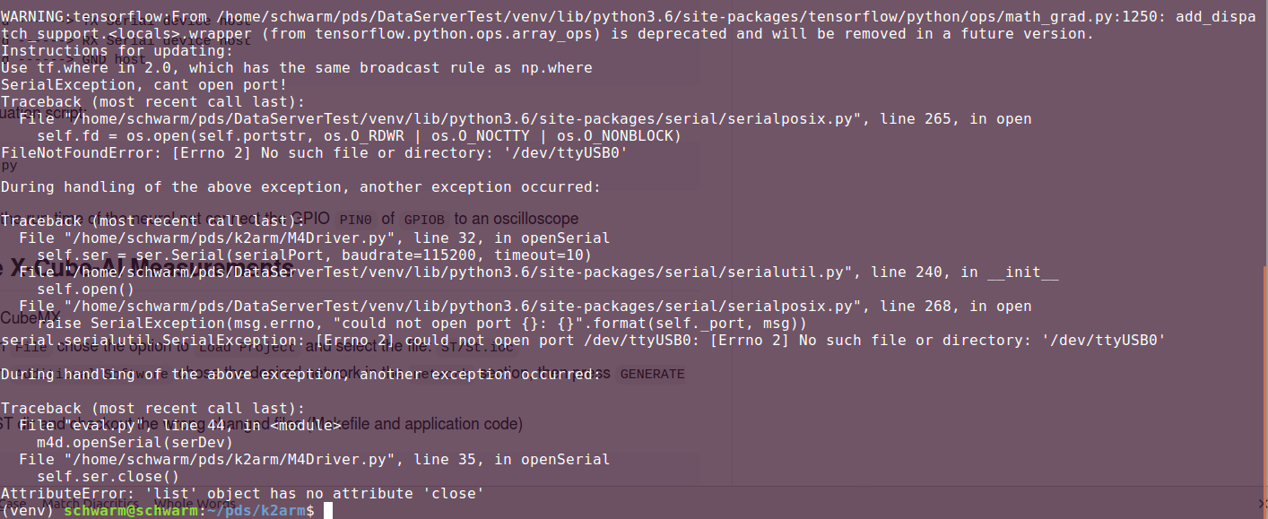AttributeError: 'list' object has no attribute 'close' · Issue #1 · InES-HPMM/k2arm · GitHub
