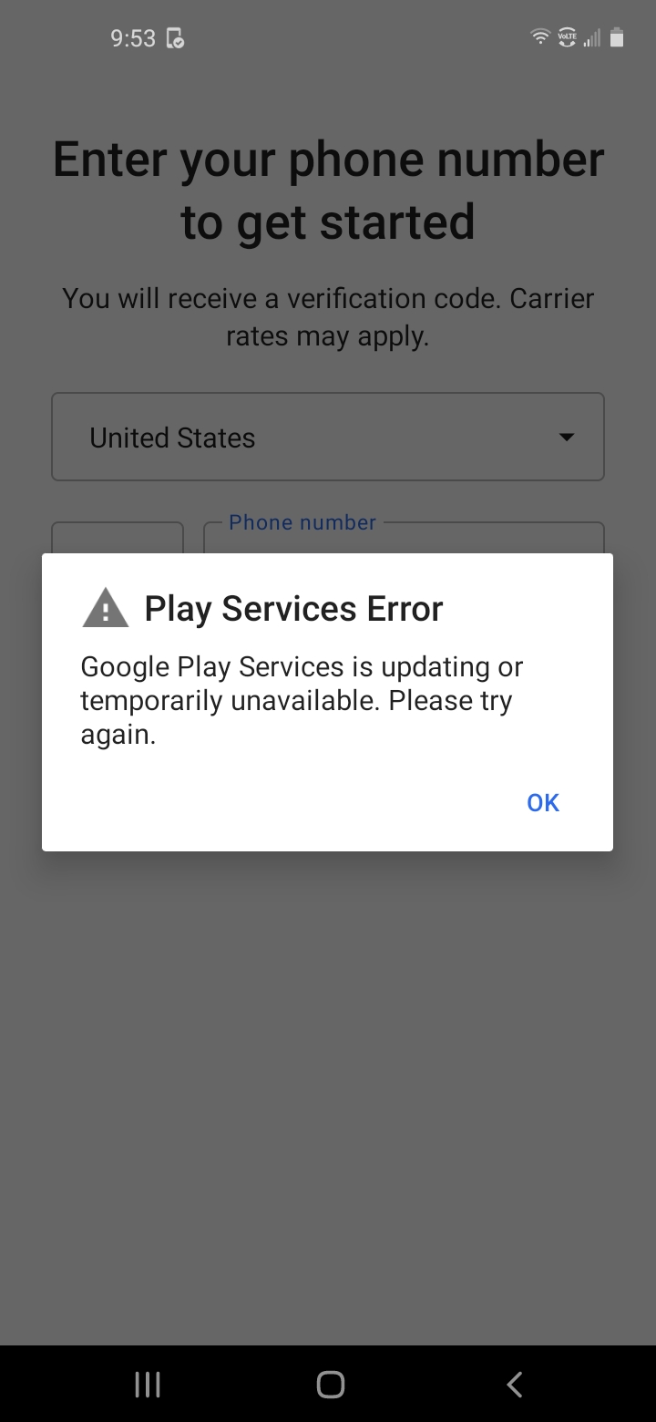 Cannot register with Signal APK from website without Google Play Services · Issue #10695 ...