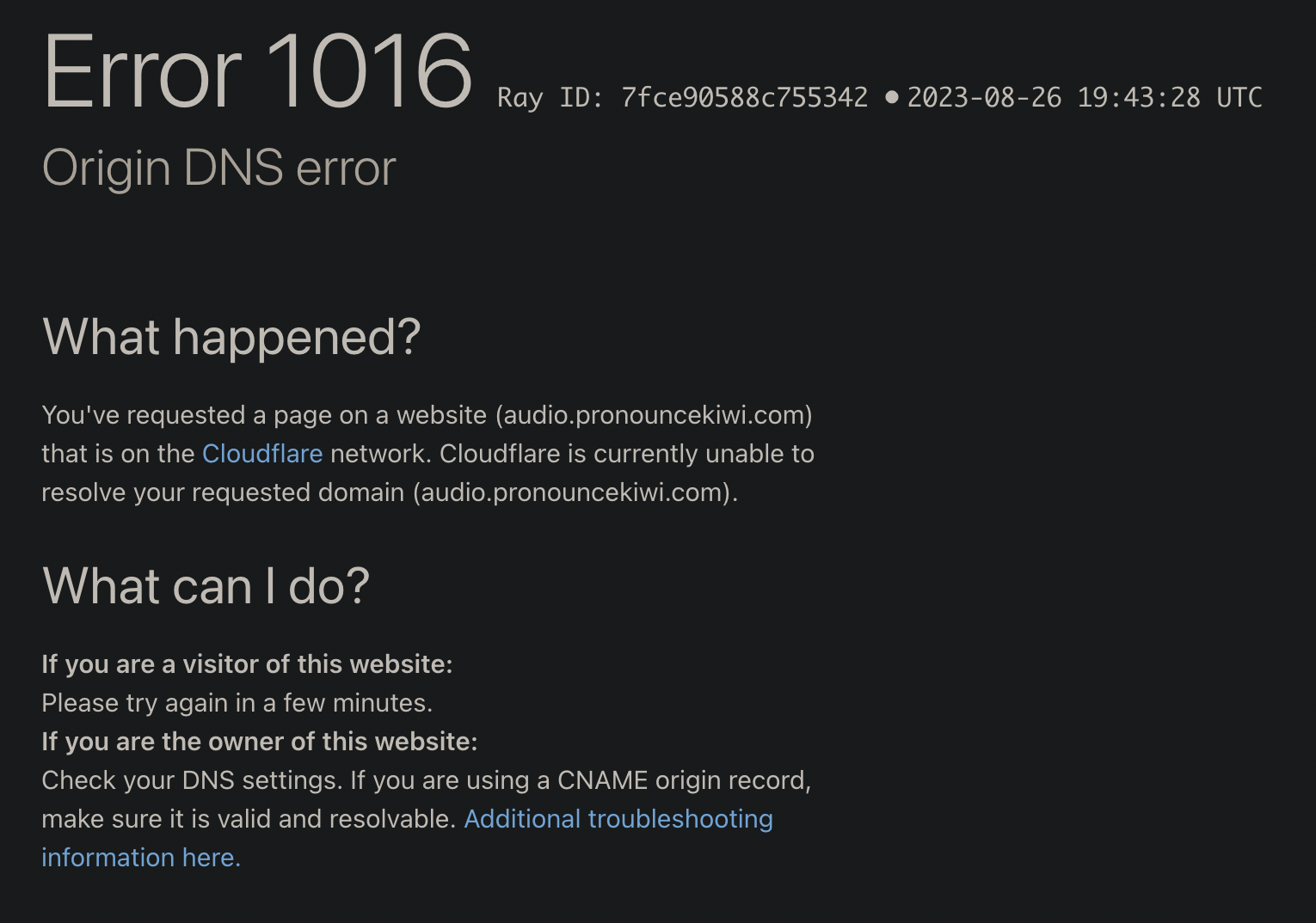 Audio pronunciation link invalid · Issue #19535 · directus/directus · GitHub