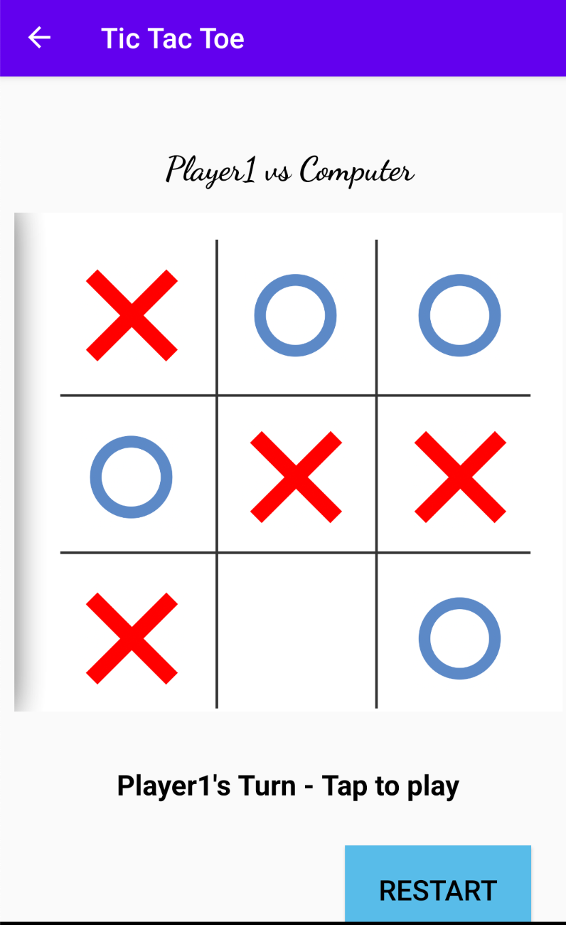 GitHub - tanishq1308/Tic-Tac-Toe: Game of Tic Tac Toe