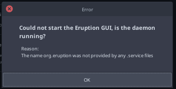 Could not start Eruption GUI · Issue #119 · eruption-project/eruption · GitHub