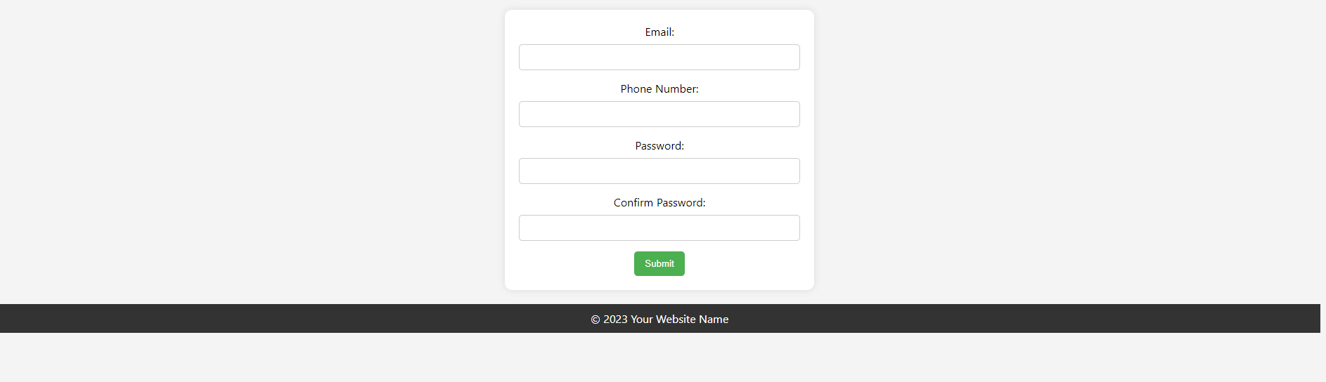 GitHub - aritrichatterjee9/formValidation