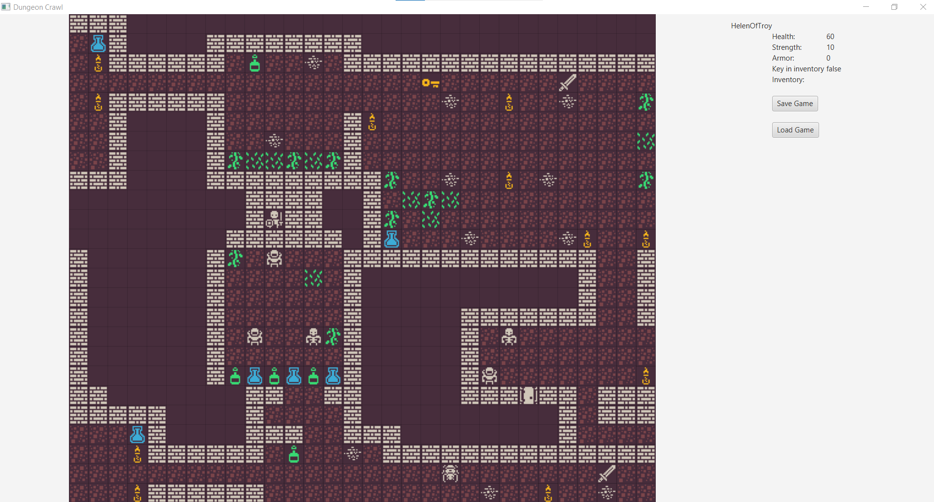 GitHub - snowymountainpass/Dungeon-Crawler: This project is a simple ...