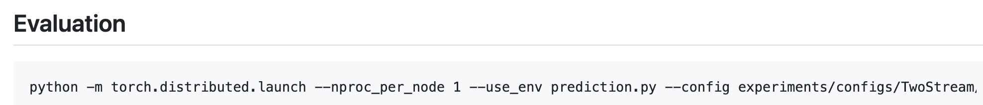 Evaluation Doubt · Issue 11 · Fangyunweislrt · Github