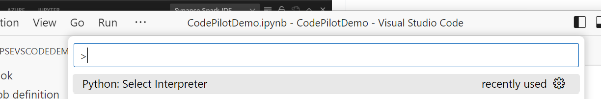 Synapse Fabric Kernel Is Not Available In Vs Code · Issue 13 · Microsoft Synapsevscode · Github