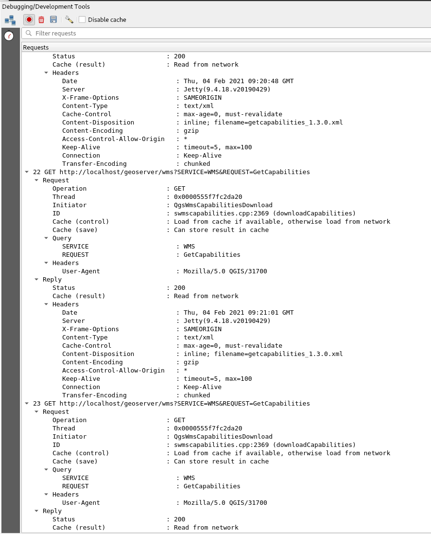 Layer List Of A Wms Connection Is Not Refreshed In Browser · Issue 40350 · Qgisqgis · Github