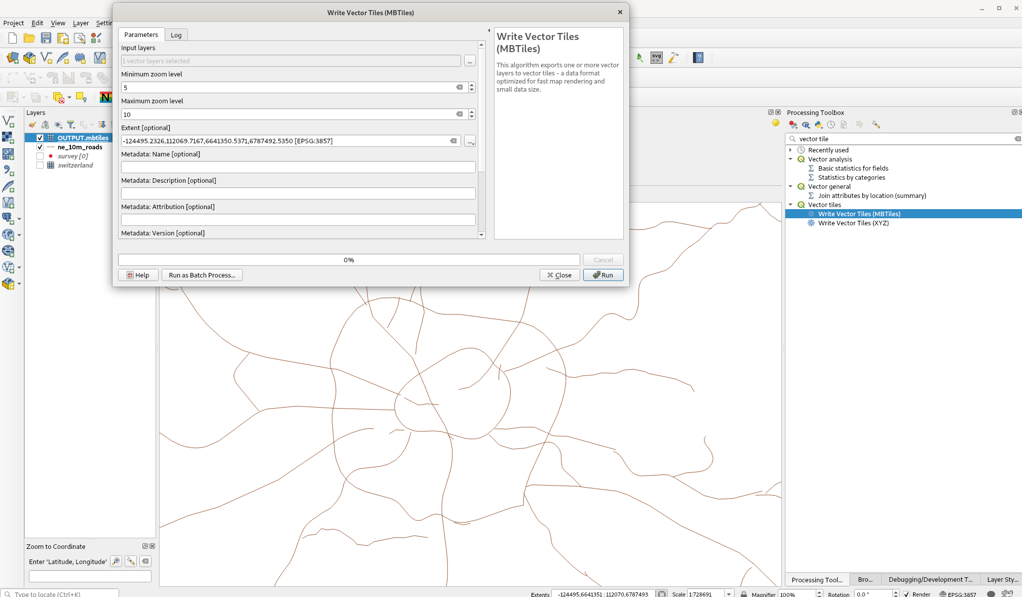 Write Vector Tiles Both Mbtiles And Xyz Not Producing Output 3160 Hannover · Issue 41367