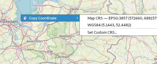 Inconsequence in CRS-names/id's in Copy Coordinate in MapCanvas · Issue ...
