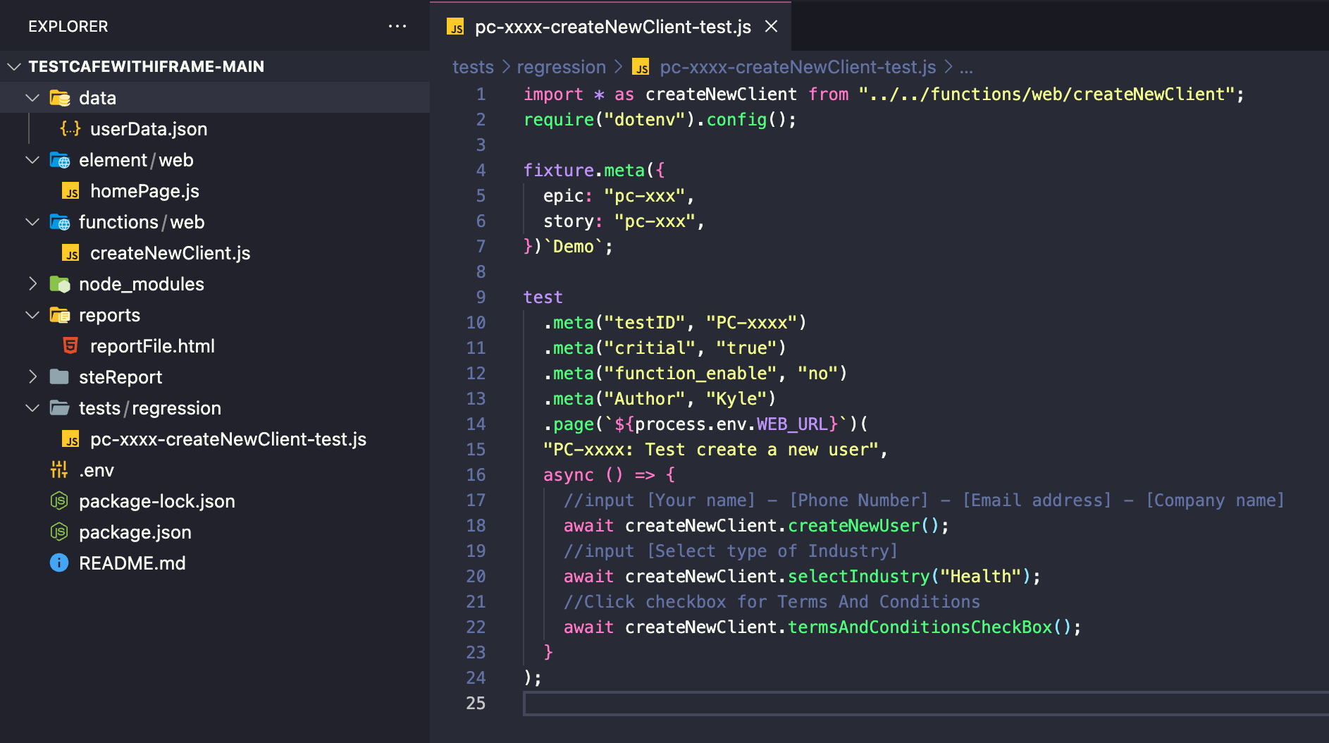 GitHub Teitoku106 TestcafeWithIframe A Testcafe Demo With Iframe