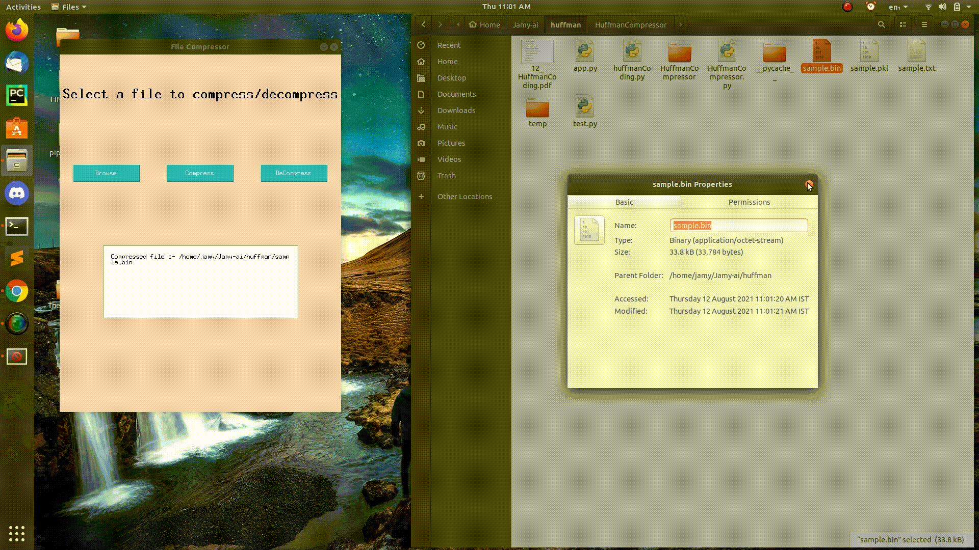 Github Jamy Ai Huffman Coding Compress And Decompress Text Files