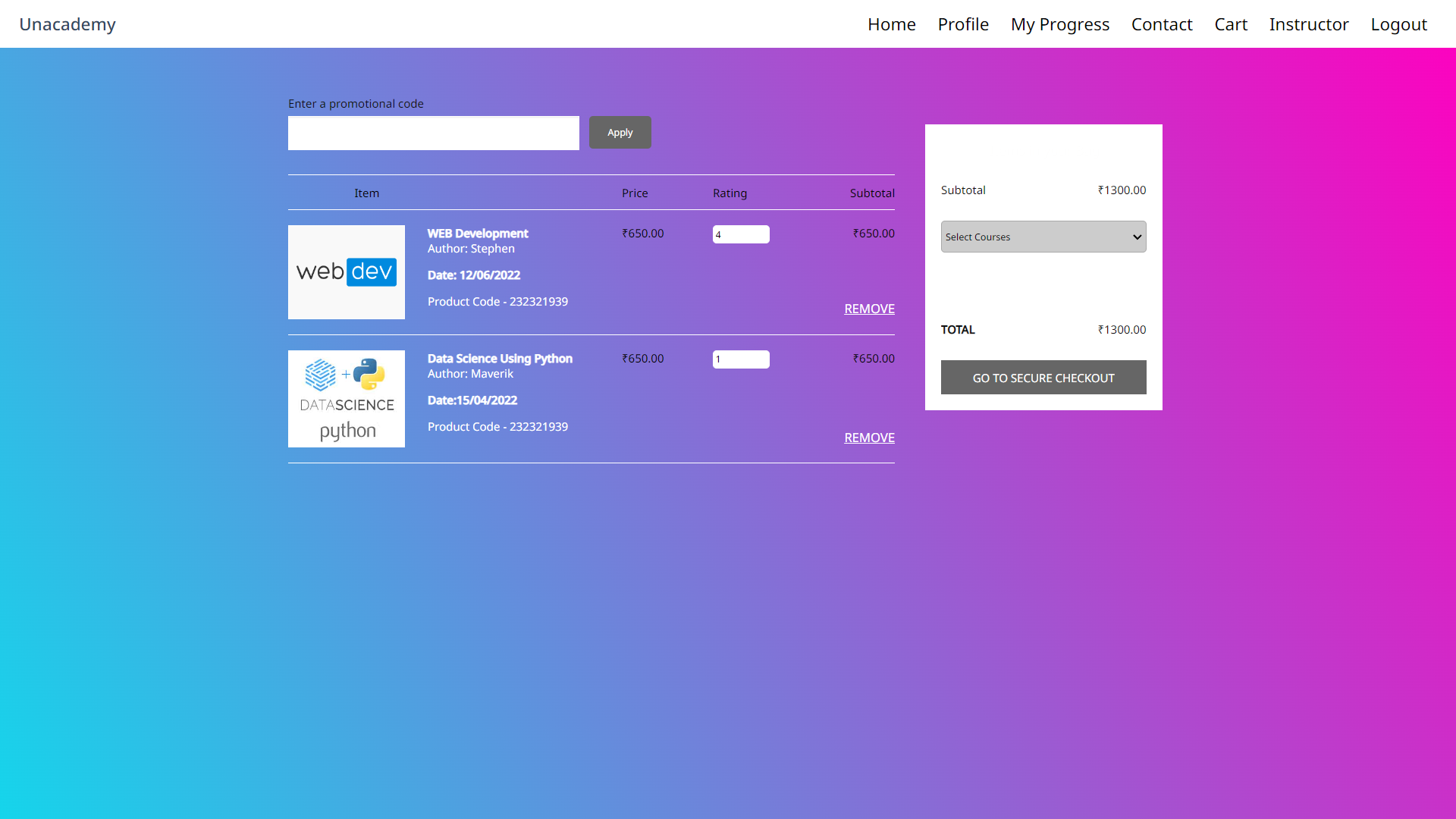 GitHub - harishhari131506/Elearning-WebApp
