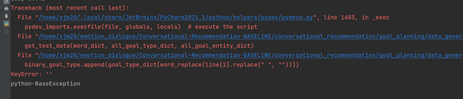 Conversational-Recommendation-BASELINE · Issue #40562 · PaddlePaddle ...