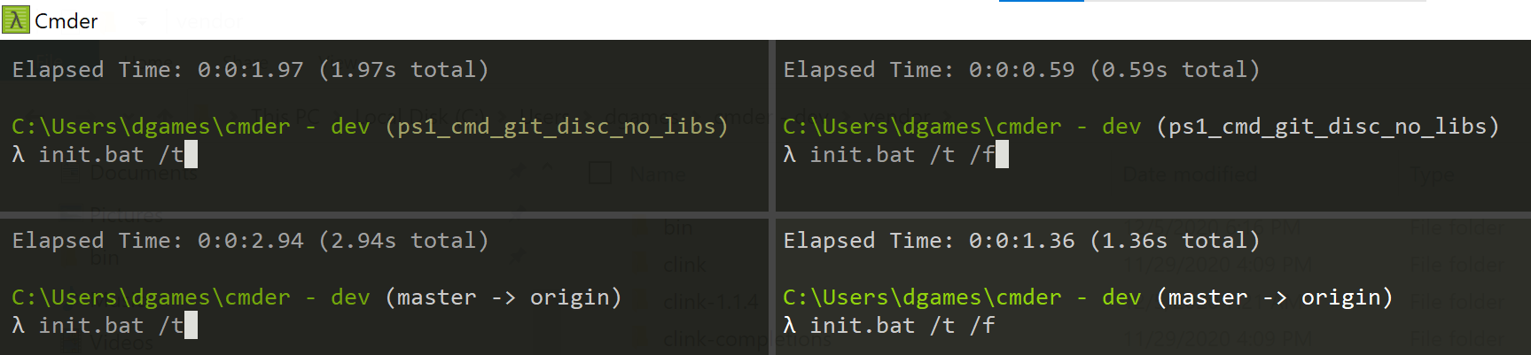 Switch to chrissant996's fork of clink · Issue #2417 · cmderdev/cmder ...