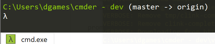 Switch to chrissant996's fork of clink · Issue #2417 · cmderdev/cmder · GitHub