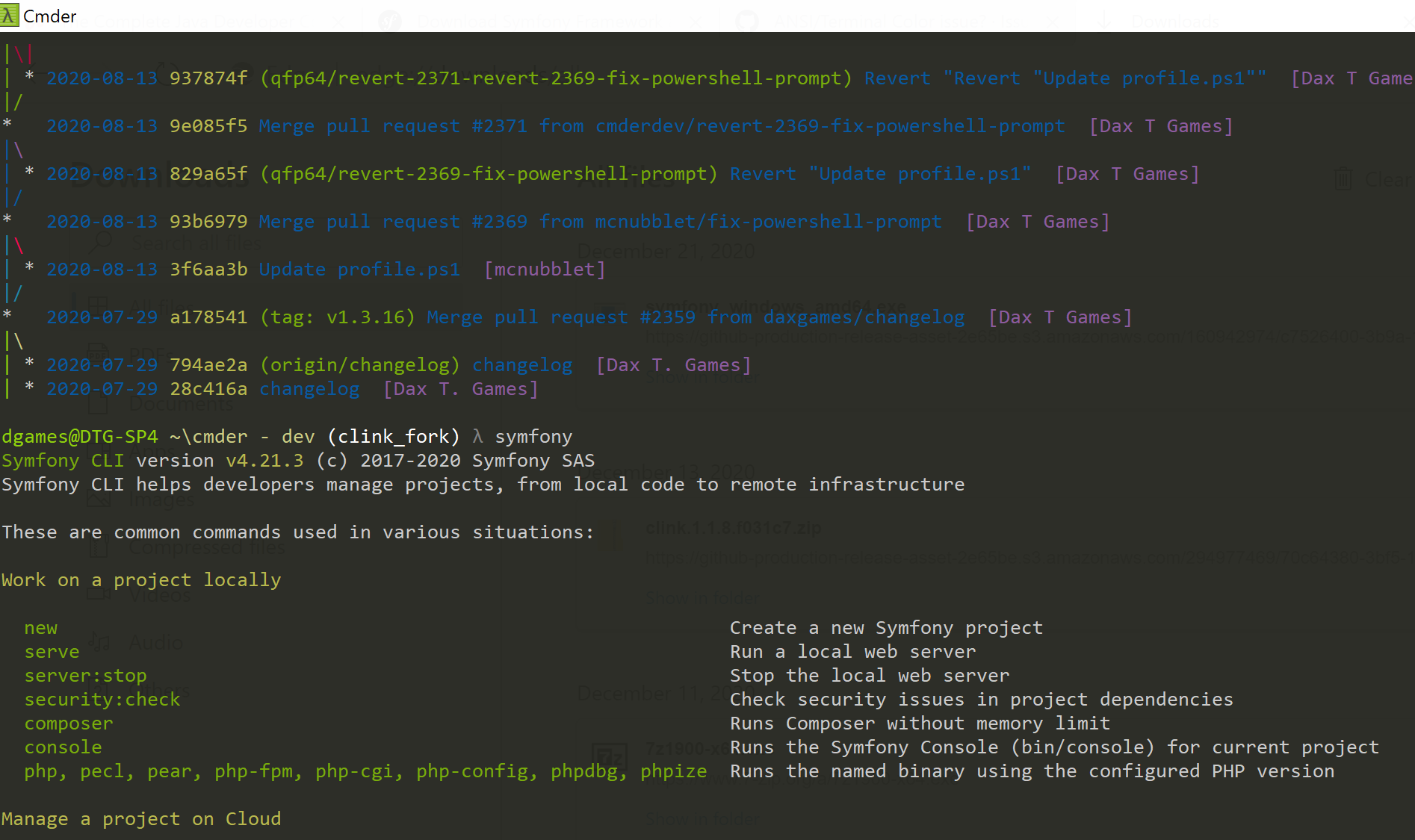 ANSI/Terminal Color issue? · Issue #2434 · cmderdev/cmder · GitHub