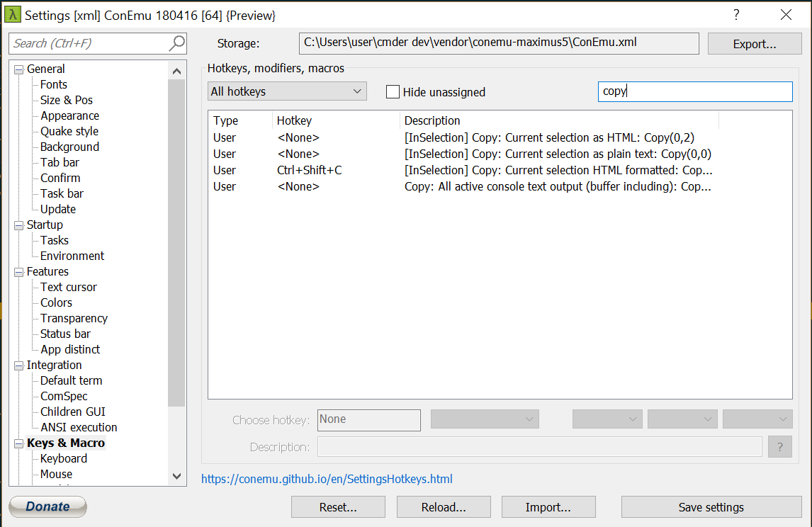 Best Fix For Ctrl C Not Working As Expected · Issue 2034 · Cmderdev