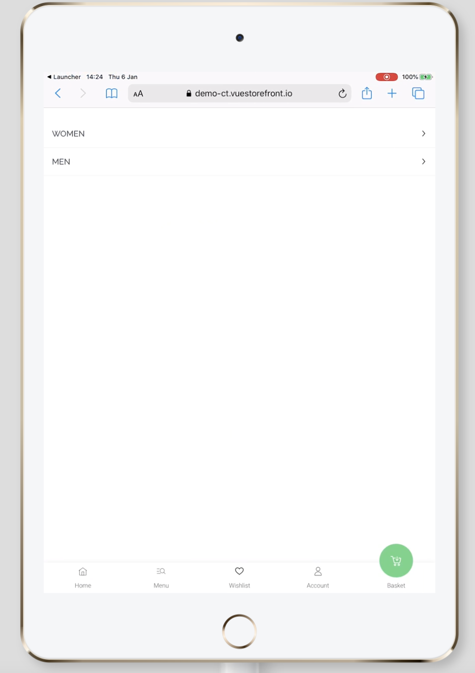 [BUG] Tablet - Navigation menu has unexpected behavior when the device is being rotated from ...