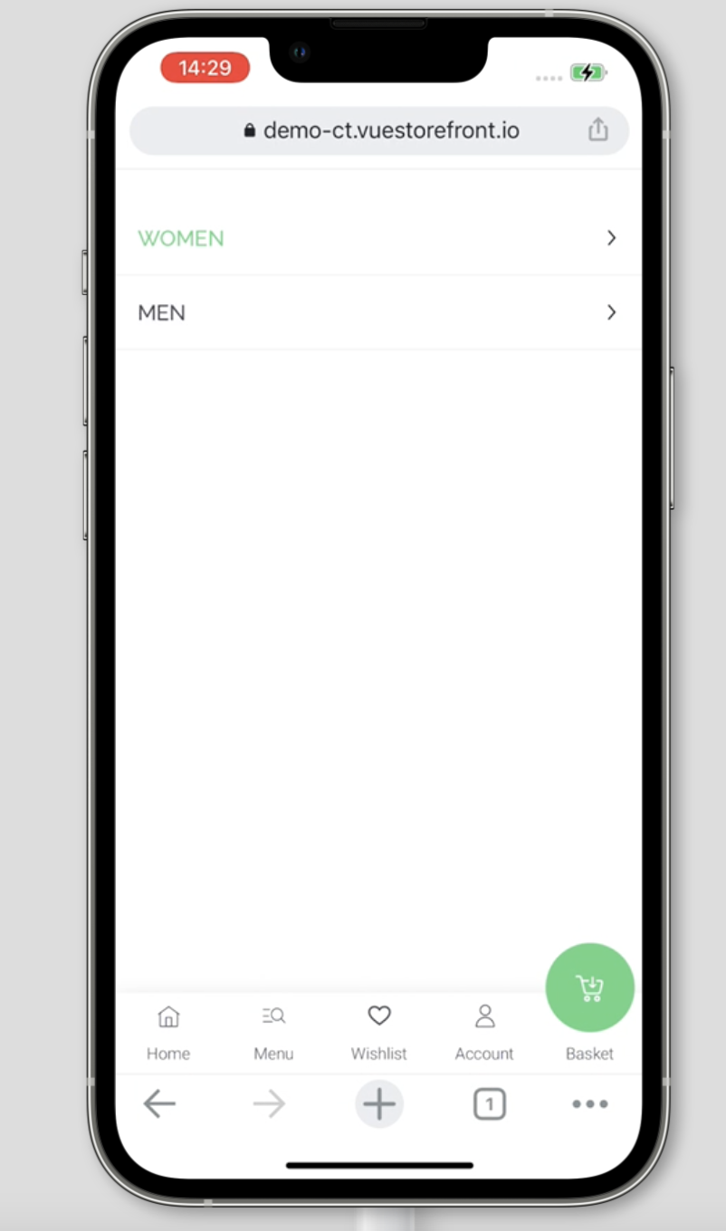 [BUG] Mobile - The Menu is not being closed automatically after the navigation has been done ...