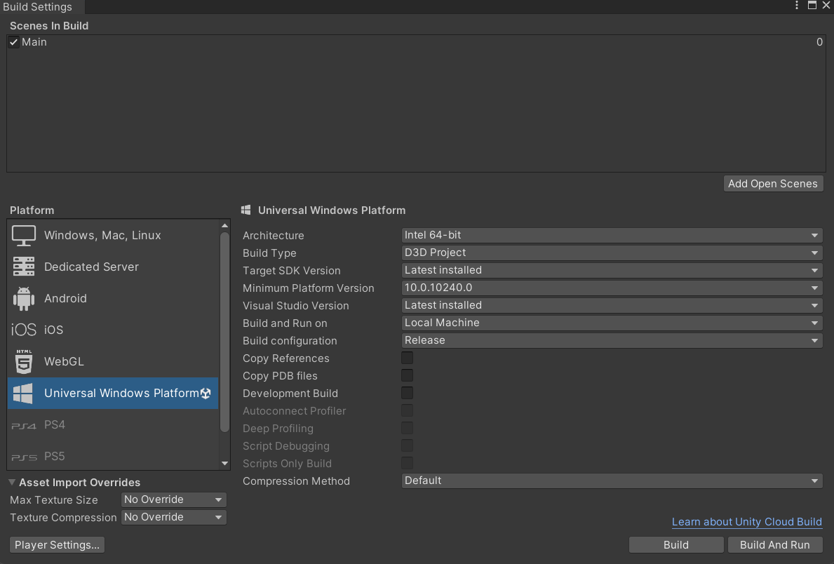 Unity / Can't build UWP project with AppCenter Analytics in Visual Studio · Issue #526 ...