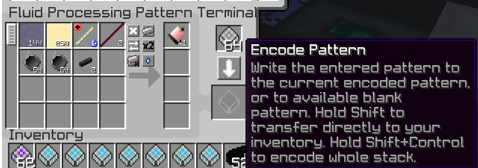 Fluid Processing Pattern Terminal cannot encode entire stack of patterns at once · Issue #11323 ...