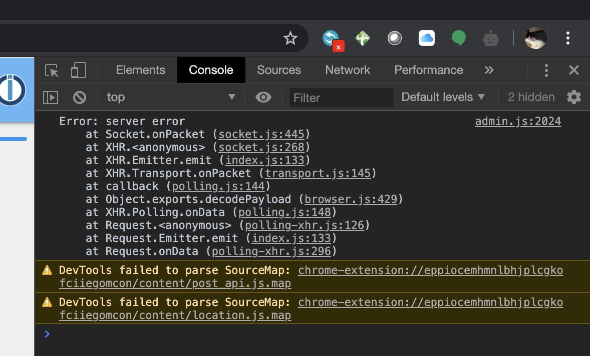 Admin page does not load, Error: Server Error · Issue #517 · ioBroker ...