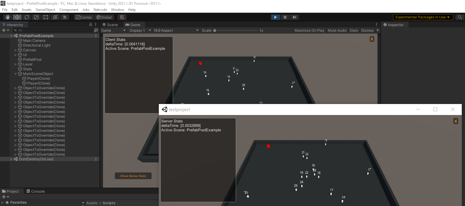 Client cannot join host when player prefab dynamically adds a parent to its transform · Issue ...